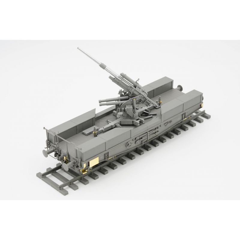 BORDER MODEL BT-044 German 88mm Gun Flak 36 w/SSys Wagon - CMMODELLISMO