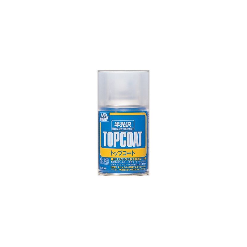 MR TOP COAT SEMIGLOSS SPRAY 86ml - CMMODELLISMO